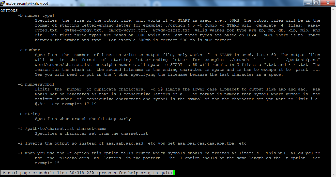 Create your own wordlist with crunch - Impreza Host