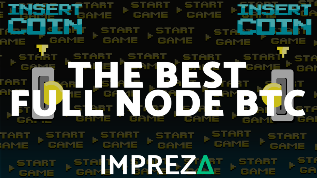 Full Node BTC Script Ready for you | Impreza Host