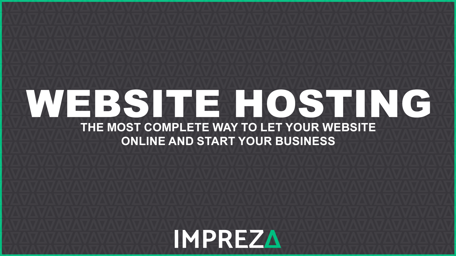 Website Hosting, the most complete Web Hosting for you | Impreza Host